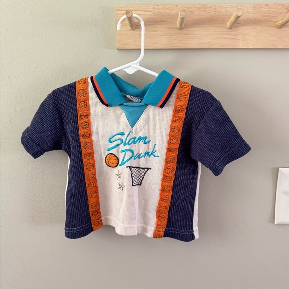Shirts & Tops | Vintage Colorblock Basketball Top | Poshmark